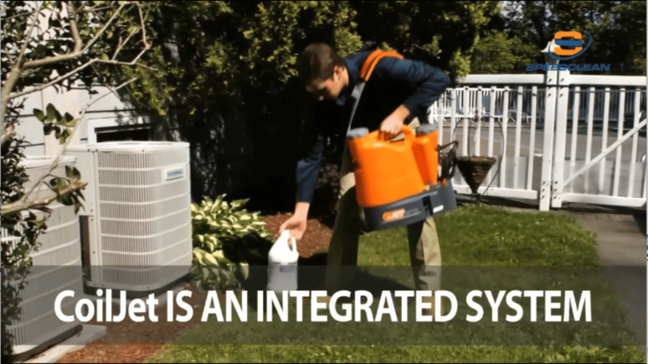 Battery Coil Cleaner CJ-125 | CoilJet HVAC Spray Coil Cleaning Systems | SpeedClean